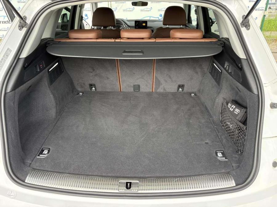 White Audi Q5 2020 in Vilnius, with an engine capacity of 1.98 L and mileage of 118 thousand km for 24999 €, photo 23 on AUTOMOTO.COM.LV