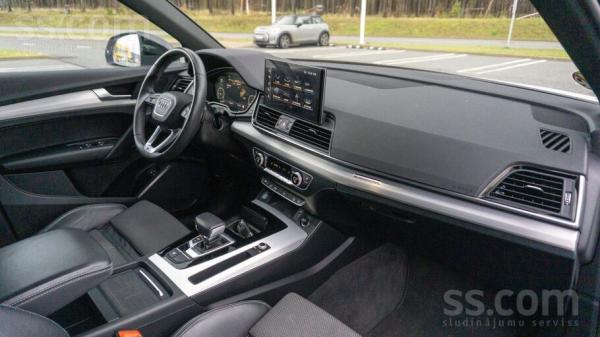 Balts Audi Q5 2021 Rīga, ar dzinēja tilpumu 2.00 L un nobraukumu 121 tūkst. km par 28990 €, foto 8 vietnē AUTOMOTO.COM.LV