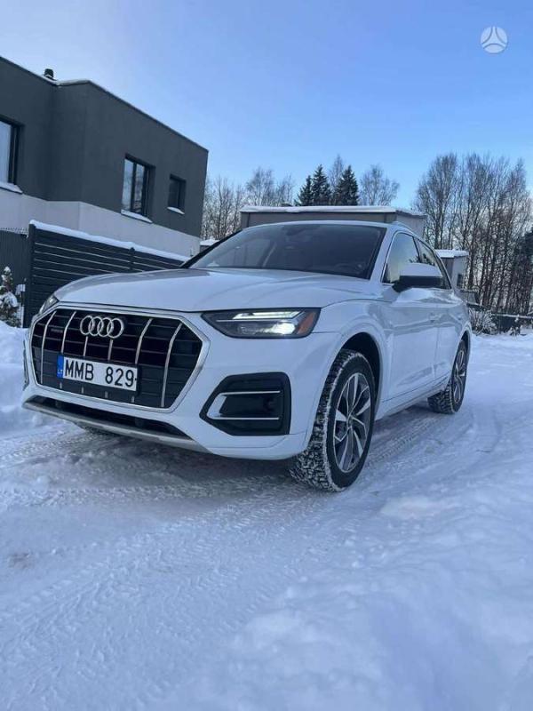 Balts Audi Q5 2021 Viļņa, ar dzinēja tilpumu 1.98 L un nobraukumu 68 tūkst. km par 26300 €, foto 2 vietnē AUTOMOTO.COM.LV