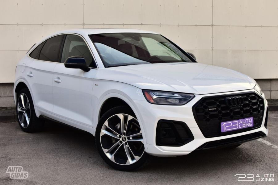 White Audi Q5 2021 in Kretinga, with an engine capacity of 2.00 L and mileage of 125 thousand km for 31500 €, photo 4 on AUTOMOTO.COM.LV