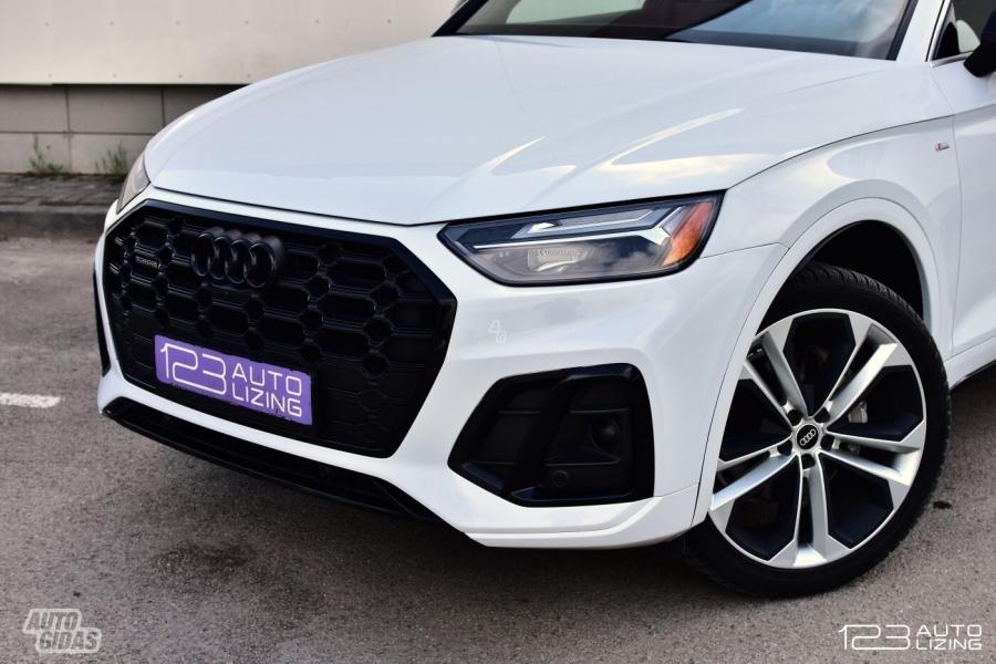 White Audi Q5 2021 in Kretinga, with an engine capacity of 2.00 L and mileage of 125 thousand km for 31500 €, photo 5 on AUTOMOTO.COM.LV
