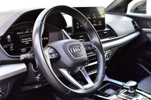White Audi Q5 2021 in Kretinga, with an engine capacity of 2.00 L and mileage of 125 thousand km for 31500 €, photo 27 on AUTOMOTO.COM.LV