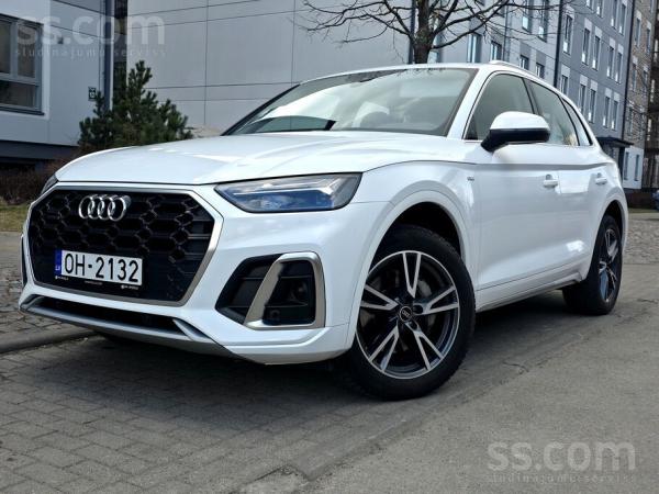 Balts Audi Q5 2021 Rīga, ar dzinēja tilpumu 2.00 L un nobraukumu 187 tūkst. km par 25590 €, foto  vietnē AUTOMOTO.COM.LV