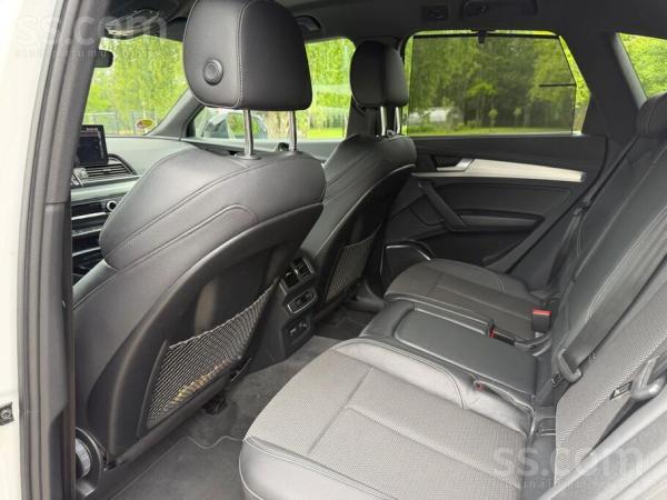 White Audi Q5 2021 in Riga, with an engine capacity of 2.00 L and mileage of 123 thousand km for 29900 €, photo 7 on AUTOMOTO.COM.LV