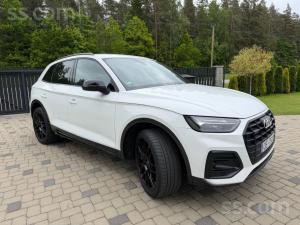 Balts Audi Q5 2021 Rīga, ar dzinēja tilpumu 2.00 L un nobraukumu 123 tūkst. km par 29900 €, foto  vietnē AUTOMOTO.COM.LV