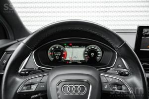White Audi Q5 2021 in Riga, with an engine capacity of 2.00 L and mileage of 114 thousand km for 33250 €, photo 14 on AUTOMOTO.COM.LV