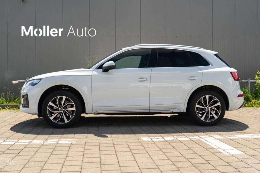 Balts Audi Q5 2021 Viļņa, ar dzinēja tilpumu 2.00 L un nobraukumu 99 tūkst. km par 34500 €, foto 4 vietnē AUTOMOTO.COM.LV