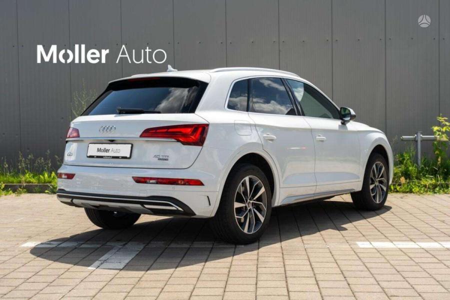 Balts Audi Q5 2021 Viļņa, ar dzinēja tilpumu 2.00 L un nobraukumu 99 tūkst. km par 34500 €, foto 7 vietnē AUTOMOTO.COM.LV