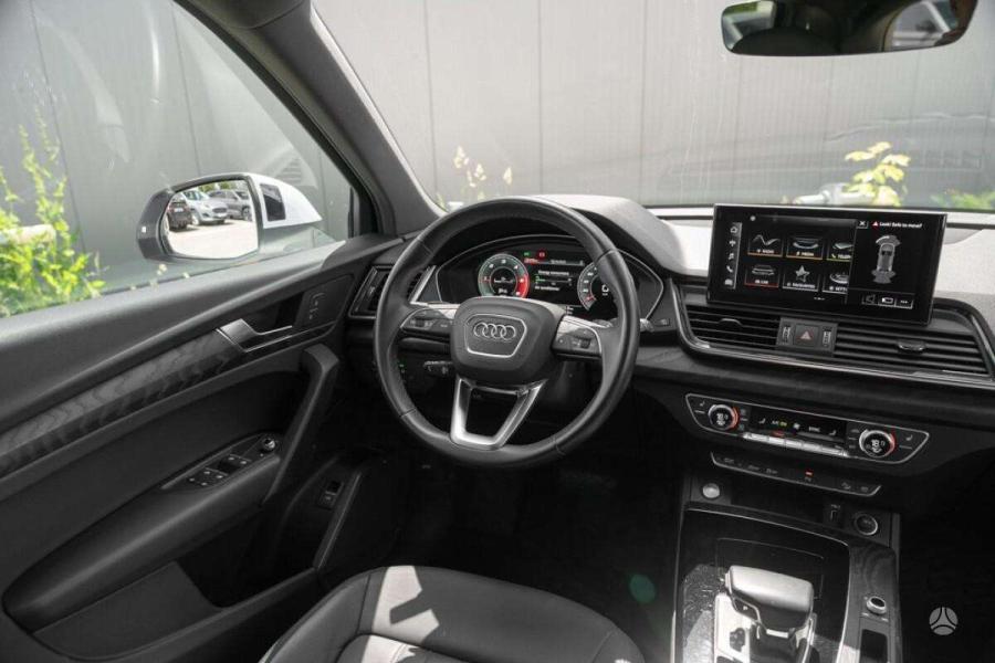 Balts Audi Q5 2021 Viļņa, ar dzinēja tilpumu 2.00 L un nobraukumu 99 tūkst. km par 34500 €, foto 17 vietnē AUTOMOTO.COM.LV