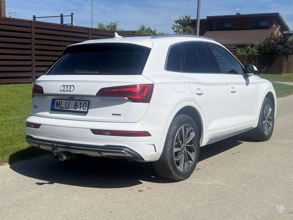 White Audi Q5 2021 in Klaipeda, with an engine capacity of 1.98 L and mileage of 68 thousand km for 22900 €, photo 3 on AUTOMOTO.COM.LV