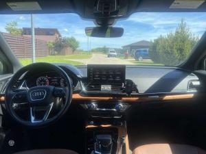 White Audi Q5 2021 in Klaipeda, with an engine capacity of 1.98 L and mileage of 68 thousand km for 22900 €, photo 11 on AUTOMOTO.COM.LV