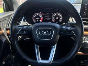 White Audi Q5 2021 in Klaipeda, with an engine capacity of 1.98 L and mileage of 68 thousand km for 22900 €, photo 13 on AUTOMOTO.COM.LV