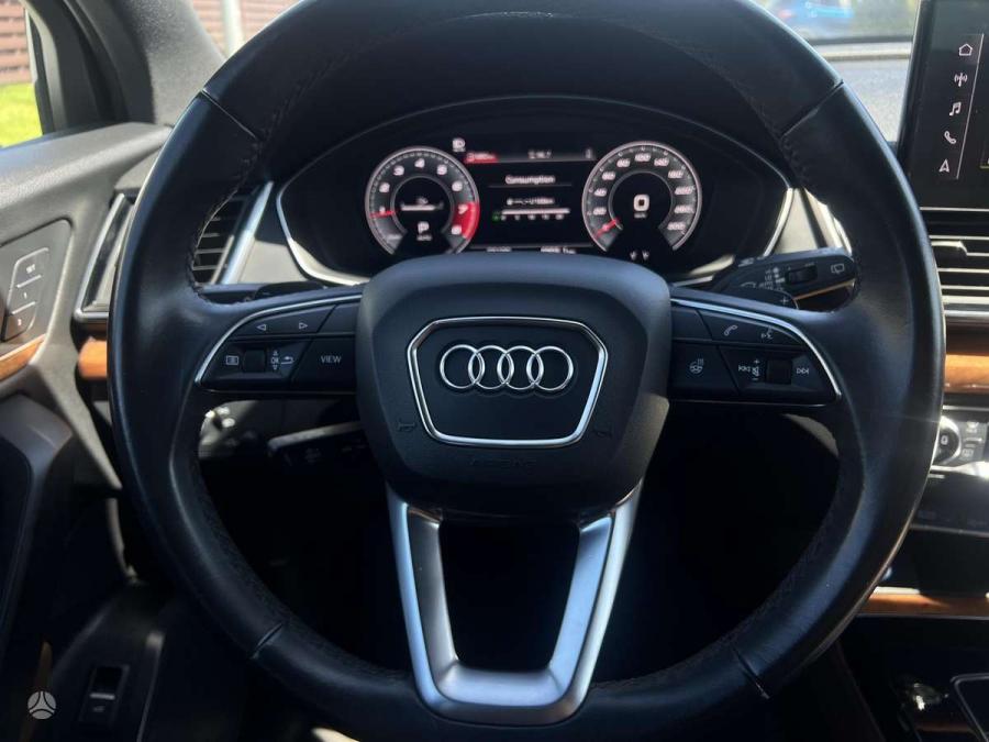 White Audi Q5 2021 in Klaipeda, with an engine capacity of 1.98 L and mileage of 68 thousand km for 22900 €, photo 13 on AUTOMOTO.COM.LV