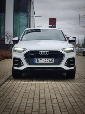 Белый Ауди Ку 5 2021 в Рига, объемом двигателя 2.00 л и пробегом 70 тыс. км за 29400 €, фото 3 на AUTOMOTO.COM.LV