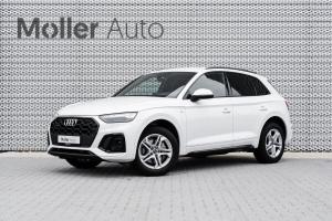 Balts Audi Q5 2021 Mārupe, ar dzinēja tilpumu 2.00 L un nobraukumu 114 tūkst. km par 33250 €, foto  vietnē AUTOMOTO.COM.LV