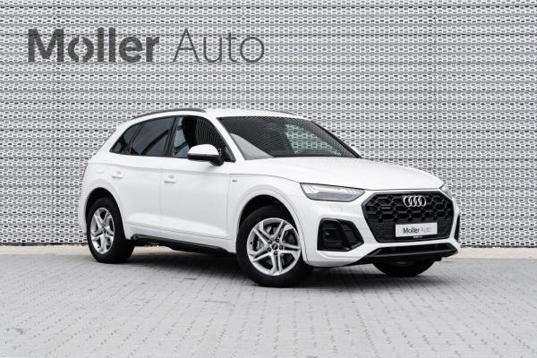 Balts Audi Q5 2021 Mārupe, ar dzinēja tilpumu 2.00 L un nobraukumu 114 tūkst. km par 33250 €, foto 2 vietnē AUTOMOTO.COM.LV