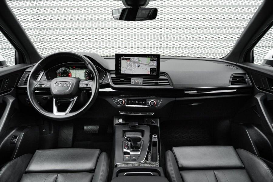 Balts Audi Q5 2021 Mārupe, ar dzinēja tilpumu 2.00 L un nobraukumu 114 tūkst. km par 33250 €, foto 9 vietnē AUTOMOTO.COM.LV