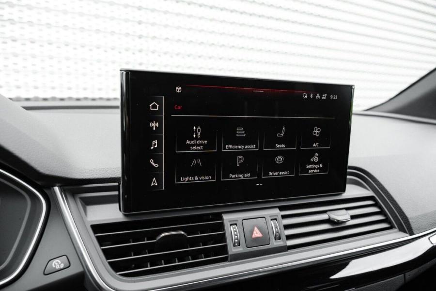 Balts Audi Q5 2021 Mārupe, ar dzinēja tilpumu 2.00 L un nobraukumu 114 tūkst. km par 33250 €, foto 19 vietnē AUTOMOTO.COM.LV