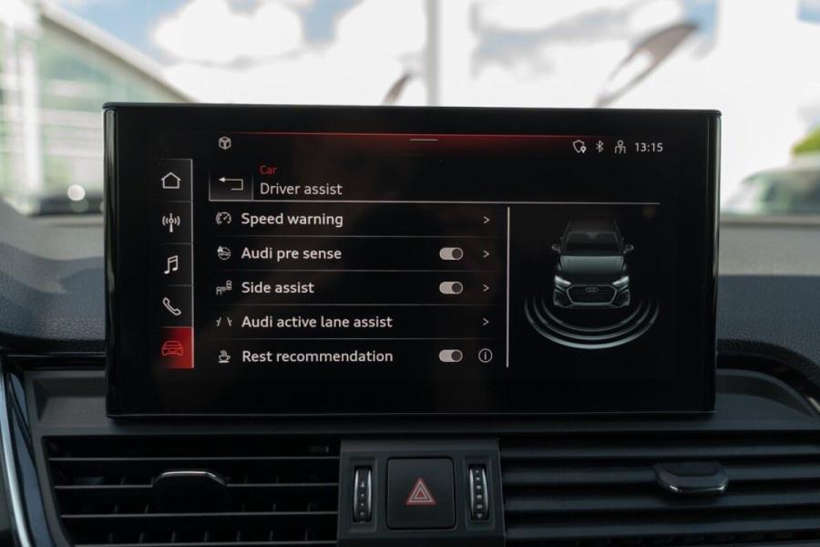 Balts Audi Q5 2021 Viļņa, ar dzinēja tilpumu 2.00 L un nobraukumu 99 tūkst. km par 34500 €, foto 14 vietnē AUTOMOTO.COM.LV