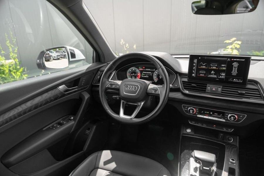 Balts Audi Q5 2021 Viļņa, ar dzinēja tilpumu 2.00 L un nobraukumu 99 tūkst. km par 34500 €, foto 17 vietnē AUTOMOTO.COM.LV