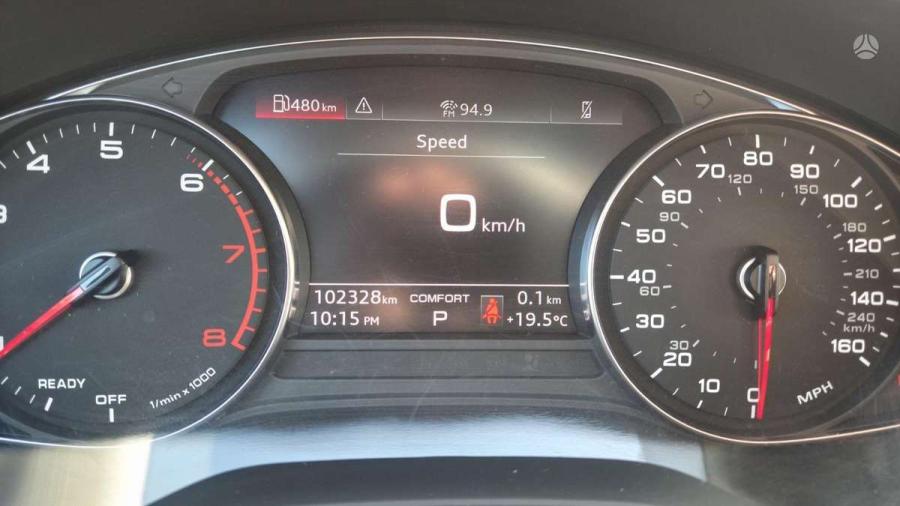 White Audi Q5 2021 in Klaipeda, with an engine capacity of 2.00 L and mileage of 102 thousand km for 19995 €, photo 13 on AUTOMOTO.COM.LV