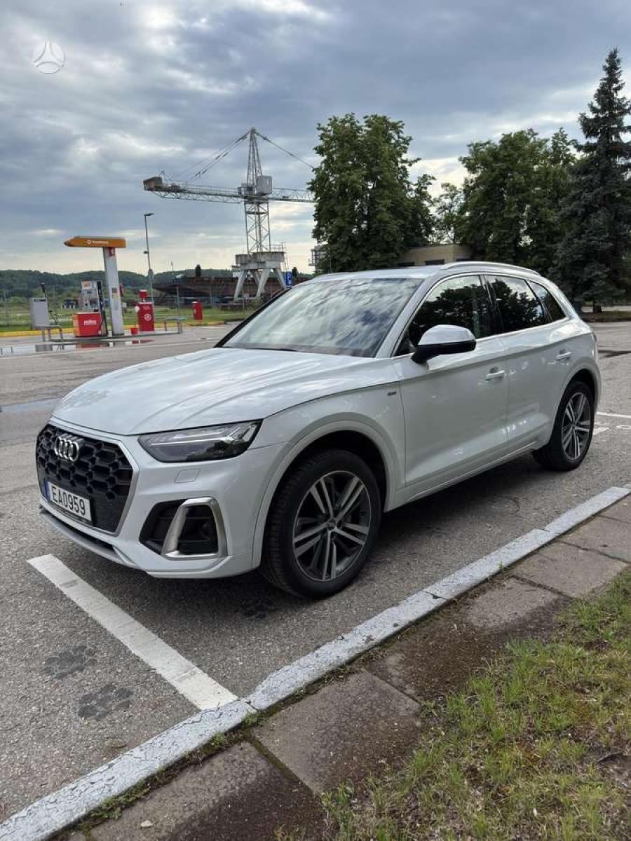 Balts Audi Q5 2021 Kauņa, ar dzinēja tilpumu 1.98 L un nobraukumu 71 tūkst. km par 33000 €, foto 1 vietnē AUTOMOTO.COM.LV