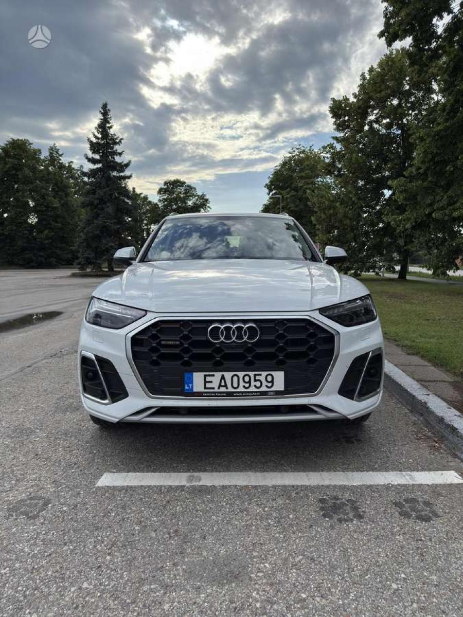 Balts Audi Q5 2021 Kauņa, ar dzinēja tilpumu 1.98 L un nobraukumu 71 tūkst. km par 33000 €, foto 4 vietnē AUTOMOTO.COM.LV