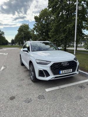 Balts Audi Q5 2021 Kauņa, ar dzinēja tilpumu 1.98 L un nobraukumu 71 tūkst. km par 33000 €, foto 5 vietnē AUTOMOTO.COM.LV