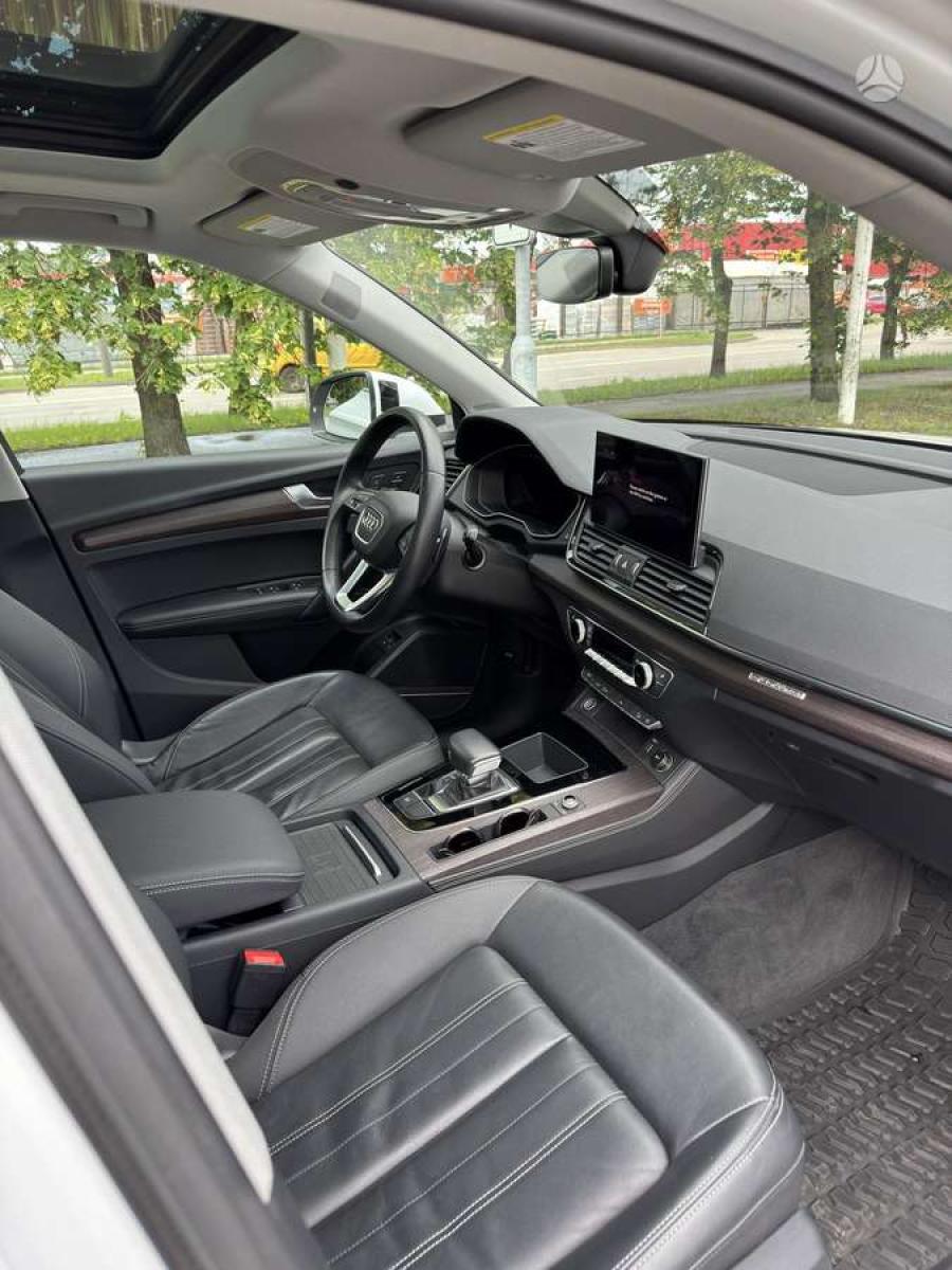 Balts Audi Q5 2021 Kauņa, ar dzinēja tilpumu 1.98 L un nobraukumu 71 tūkst. km par 33000 €, foto 9 vietnē AUTOMOTO.COM.LV