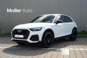 White Audi Q5 2021 in Vilnius, with an engine capacity of 2.00 L and mileage of 130 thousand km for 30750 €, photo  on AUTOMOTO.COM.LV