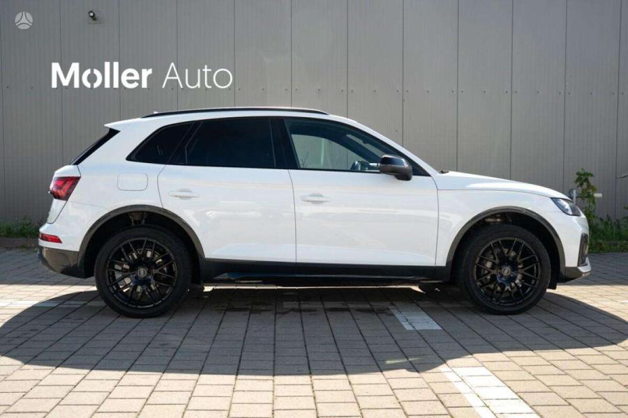 Balts Audi Q5 2021 Viļņa, ar dzinēja tilpumu 2.00 L un nobraukumu 130 tūkst. km par 30750 €, foto 8 vietnē AUTOMOTO.COM.LV