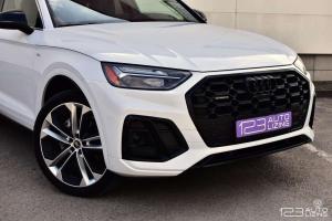 White Audi Q5 2021 in Kretinga, with an engine capacity of 2.00 L and mileage of 125 thousand km for 31500 €, photo 7 on AUTOMOTO.COM.LV