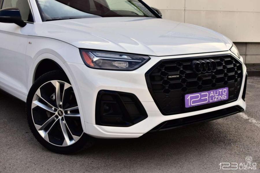 White Audi Q5 2021 in Kretinga, with an engine capacity of 2.00 L and mileage of 125 thousand km for 31500 €, photo 7 on AUTOMOTO.COM.LV