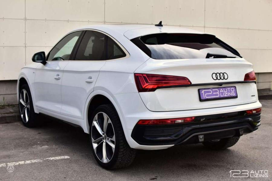 White Audi Q5 2021 in Kretinga, with an engine capacity of 2.00 L and mileage of 125 thousand km for 31500 €, photo 8 on AUTOMOTO.COM.LV