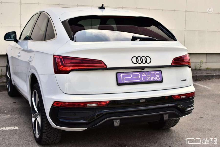 White Audi Q5 2021 in Kretinga, with an engine capacity of 2.00 L and mileage of 125 thousand km for 31500 €, photo 9 on AUTOMOTO.COM.LV