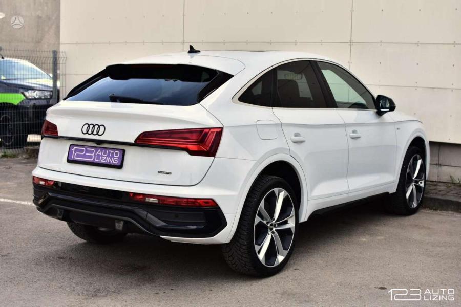 White Audi Q5 2021 in Kretinga, with an engine capacity of 2.00 L and mileage of 125 thousand km for 31500 €, photo 11 on AUTOMOTO.COM.LV