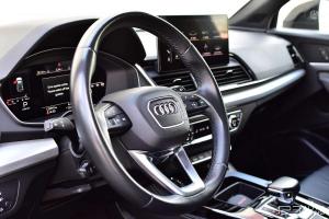 White Audi Q5 2021 in Kretinga, with an engine capacity of 2.00 L and mileage of 125 thousand km for 31500 €, photo 27 on AUTOMOTO.COM.LV