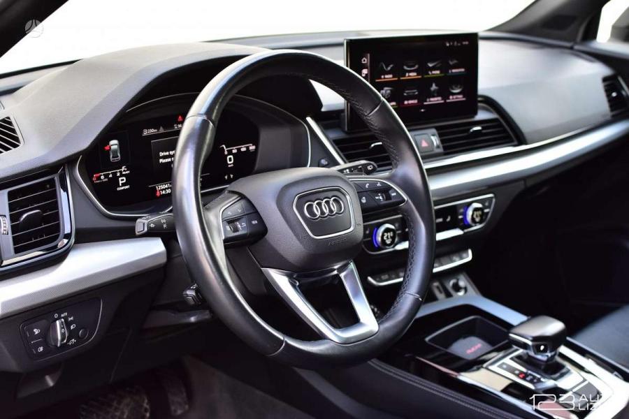 White Audi Q5 2021 in Kretinga, with an engine capacity of 2.00 L and mileage of 125 thousand km for 31500 €, photo 28 on AUTOMOTO.COM.LV