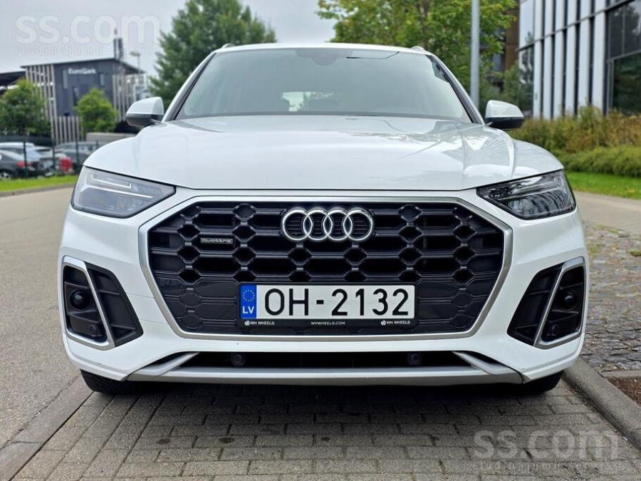 Белый Ауди Ку 5 2021 в Рига, объемом двигателя 2.00 л и пробегом 192 тыс. км за 23890 €, фото 3 на AUTOMOTO.COM.LV
