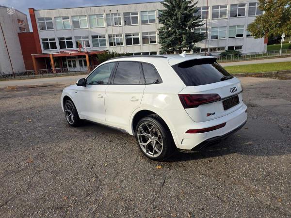 Balts Audi Q5 2021 Telšiai, ar dzinēja tilpumu 3.00 L un nobraukumu 170 tūkst. km par 31600 €, foto 6 vietnē AUTOMOTO.COM.LV
