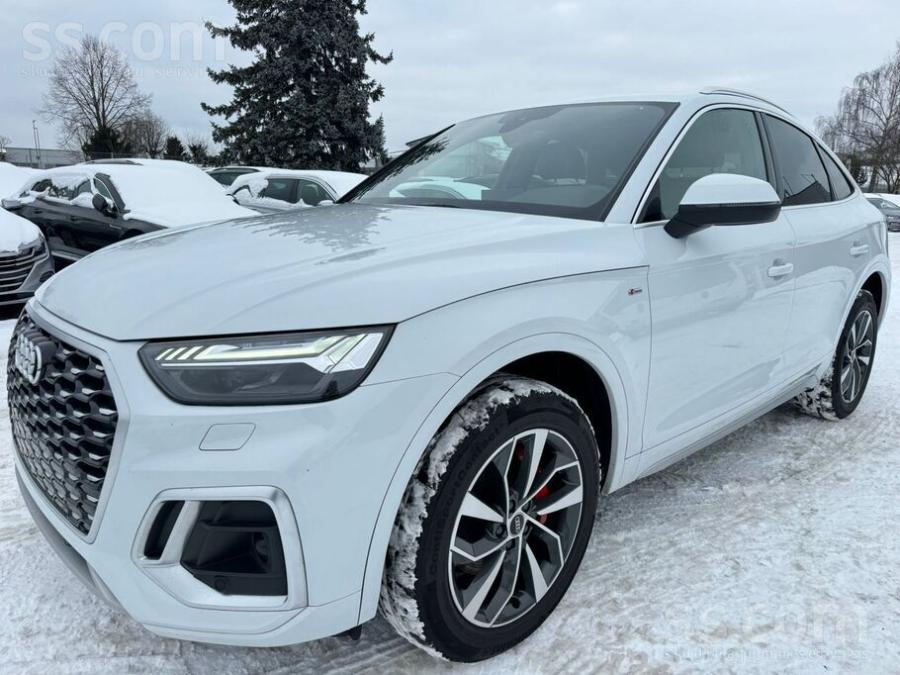Balts Audi Q5 2022 Rīga, ar dzinēja tilpumu 2.00 L un nobraukumu 168 tūkst. km par 34900 €, foto 1 vietnē AUTOMOTO.COM.LV