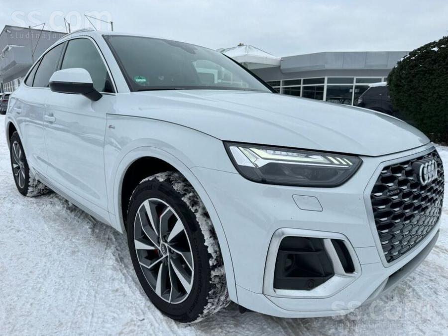 Balts Audi Q5 2022 Rīga, ar dzinēja tilpumu 2.00 L un nobraukumu 168 tūkst. km par 34900 €, foto 2 vietnē AUTOMOTO.COM.LV