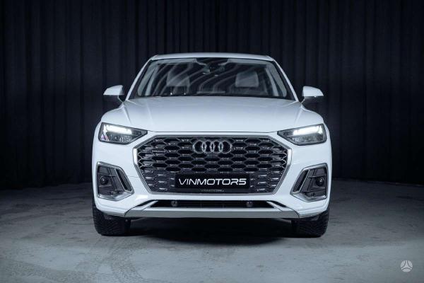 Balts Audi Q5 2022 Viļņa, ar dzinēja tilpumu 1.98 L un nobraukumu 22 tūkst. km par 37000 €, foto 2 vietnē AUTOMOTO.COM.LV
