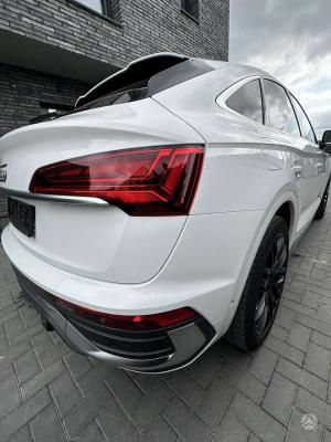 White Audi Q5 2022 in Vilnius, with an engine capacity of 1.97 L and mileage of 194 thousand km for 27990 €, photo 13 on AUTOMOTO.COM.LV