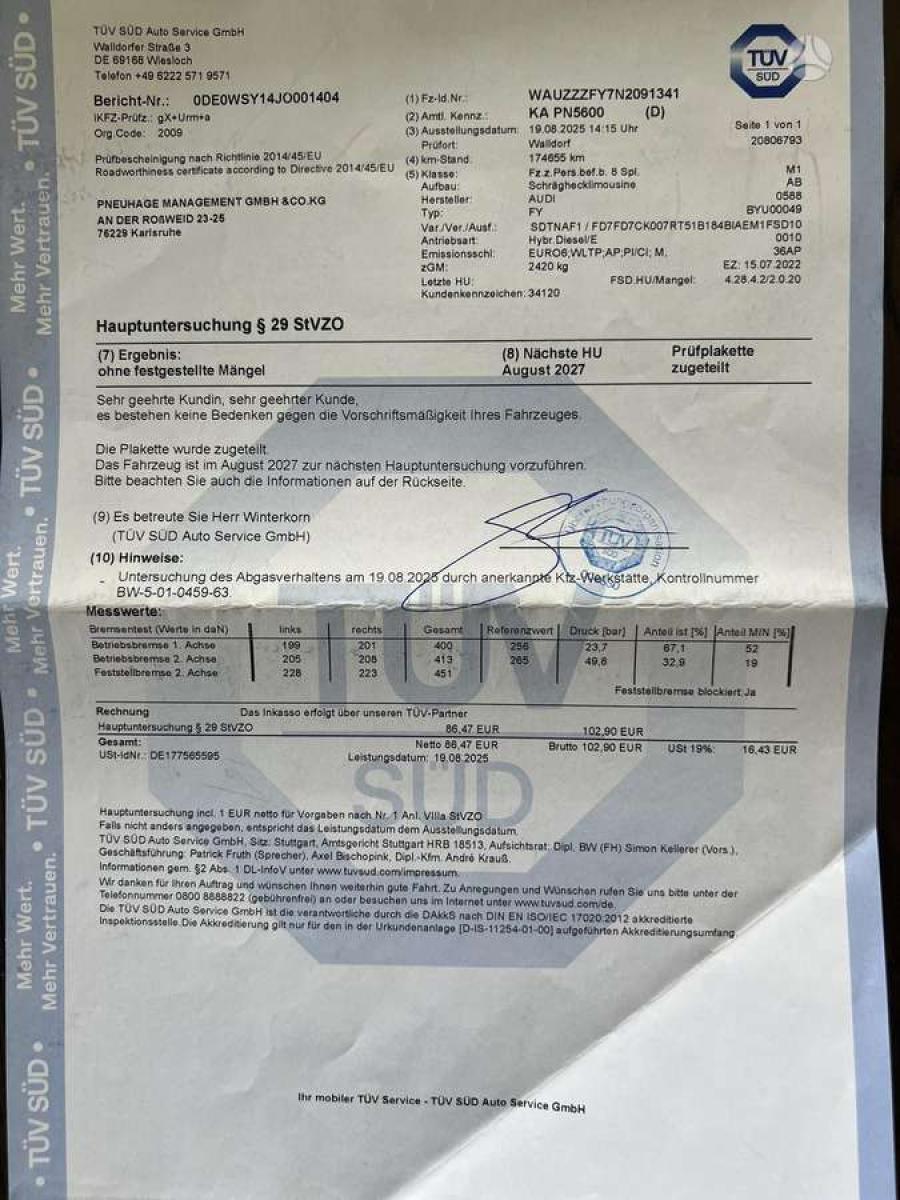 White Audi Q5 2022 in Vilnius, with an engine capacity of 1.97 L and mileage of 194 thousand km for 27990 €, photo 27 on AUTOMOTO.COM.LV