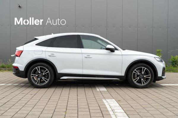 White Audi Q5 2022 in Vilnius, with an engine capacity of 2.00 L and mileage of 92 thousand km for 34800 €, photo 7 on AUTOMOTO.COM.LV