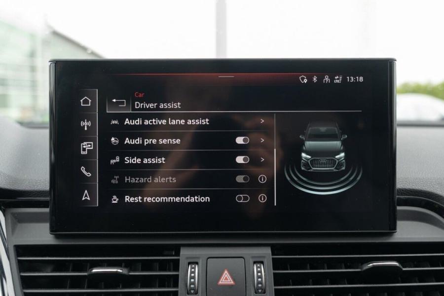 Balts Audi Q5 2022 Viļņa, ar dzinēja tilpumu 2.00 L un nobraukumu 92 tūkst. km par 34800 €, foto 16 vietnē AUTOMOTO.COM.LV