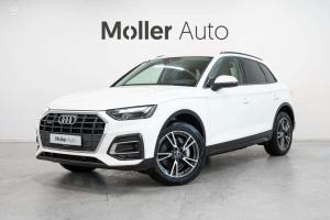 Balts Audi Q5 2022 Viļņa, ar dzinēja tilpumu 2.00 L un nobraukumu 142 tūkst. km par 28400 €, foto  vietnē AUTOMOTO.COM.LV