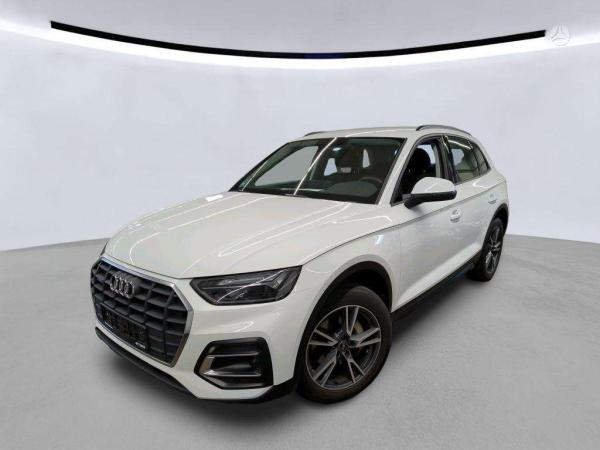 White Audi Q5 2022 in Kaunas, with an engine capacity of 1.98 L and mileage of 64 thousand km for 34900 €, photo 1 on AUTOMOTO.COM.LV
