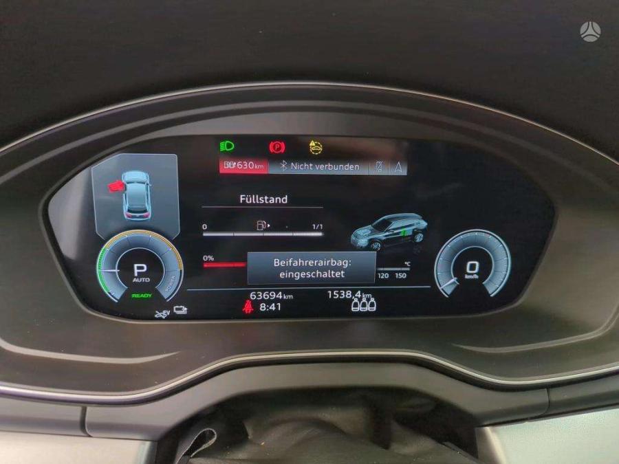 Белый Ауди Ку 5 2022 в Каунас, объемом двигателя 1.98 л и пробегом 64 тыс. км за 34900 €, фото 9 на AUTOMOTO.COM.LV